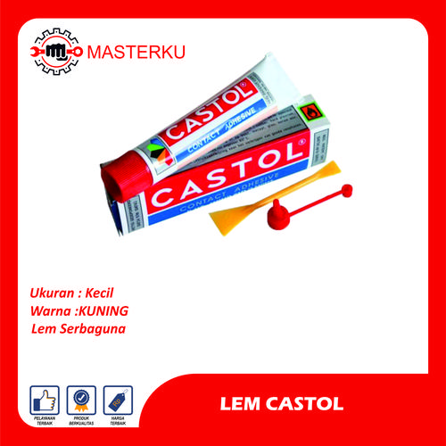 Jual Lem castol / Lem Kuning Serba Guna Castol Contact Adhesive - BESAR ...