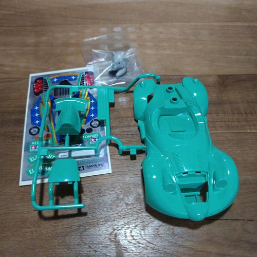 Jual tamiya body elephant racer vz chassis original loose kit - Kab ...