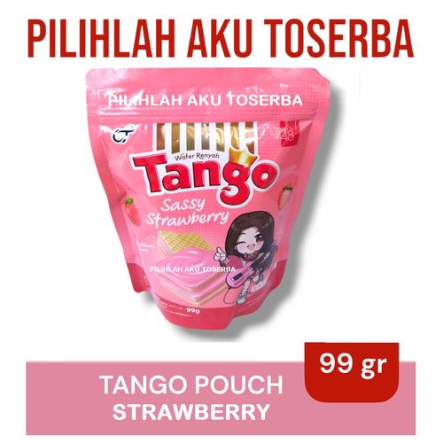 Jual WAFER TANGO POUCH STRAWBERRY 100 gr - ( HARGA SATUAN POUCH ...