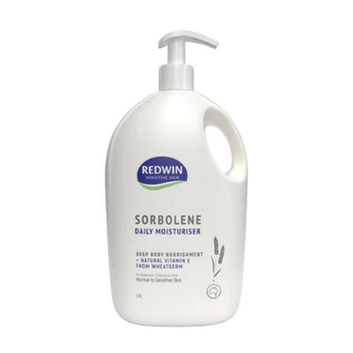 Jual HAND BODY Redwin Sorbolene Moisturiser with Vitamin E 1 LITER ...