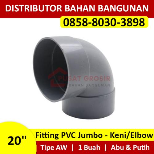 Jual Elbow PVC 20 Inch AW Knee Pipa PVC 20" AW Fitting PVC Sambungan ...