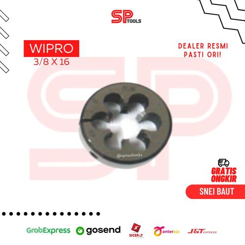 Jual MATA ALAT SNEI SNAI SENAI ULIR DRAT SKRUP BAUT INCH INCHI 3/8 x 16 ...