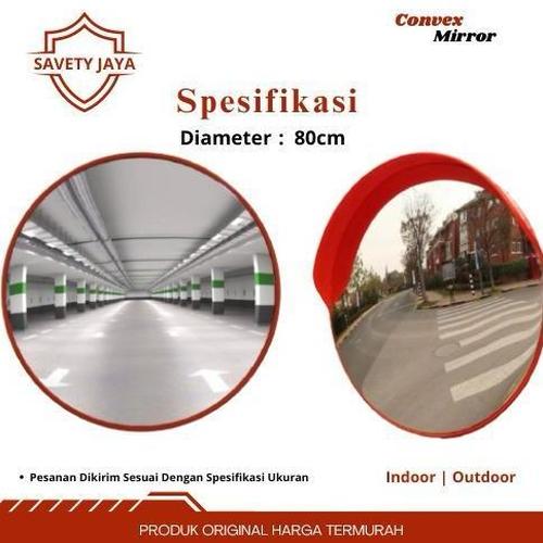 Jual CONVEX MIRROR 80CM 800MM CERMIN KACA CEMBUNG TIKUNGAN CERMIN ...