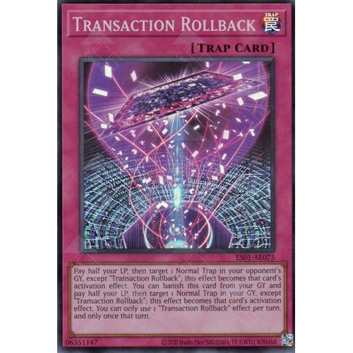 Promo Transaction Rollback - Yu-Gi-Oh AE (Asian-English) Card - Kab ...