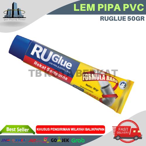 Jual LEM PVC RU GLUE 50 Gr / LEM PVC / LEM PIPA - Kota Balikpapan - TB ...