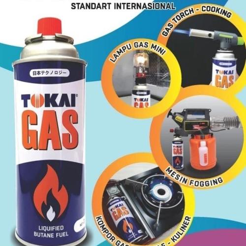 Jual Tabung Gas Portable Tokai Original Baru 235 gr Butane | Gas Kaleng ...