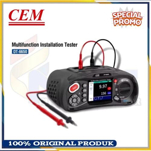 Jual CEM DT-6650 Multifunction Installation Tester with insulation ...