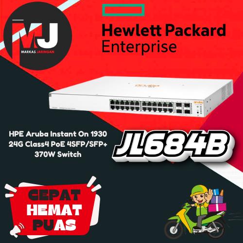 Jual HPE Aruba JL684B Networking Instant On Switch 24p Gigabit CL4 PoE ...
