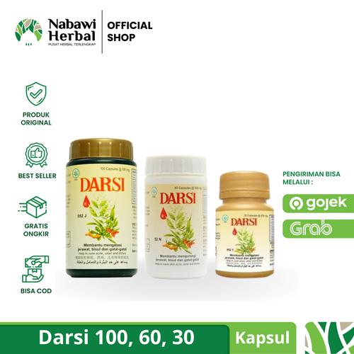 Jual Darsi Kapsul Atasi Jerawat - 30 kapsul - Kota Depok - Nabawi ...