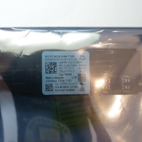 Jual SSD 256GB NVMe PCIe Gen4 x4 WDC SN740 - 2280 - OPAL NVMe PCIe ...