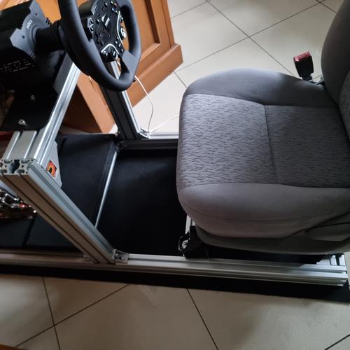 Jual RIG allumunium moza r5 R9 r12 thrustmaster simagic simulator ...
