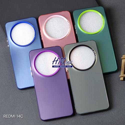 Jual Redmi 14c Case IMD Hybrid Plate Hologram Redmi 14c - Hitam, REDMI ...