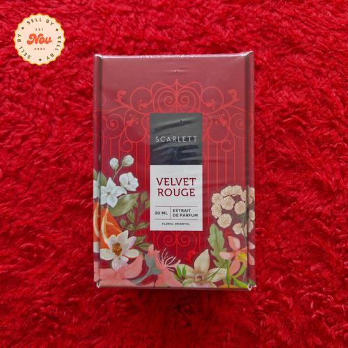 Jual Scarlett whitening extrait de parfum Velvet Rouge 30 ml - Kab. Malang - Sell by Nov | Tokopedia
