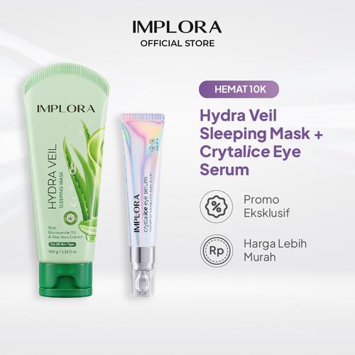 Jual [HEMAT 10K] Implora Hydra Veil Sleeping Mask + Crystalice Eye Serum - Jakarta Selatan ...