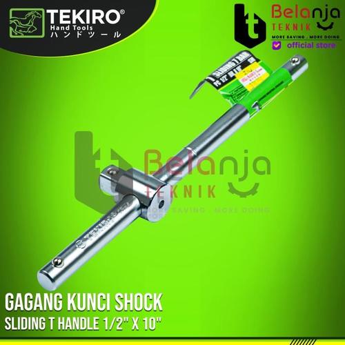 Jual Promo Tekiro Sliding T Handle 1/2" X 10" Gagang Kunci Shock 1/2 ...