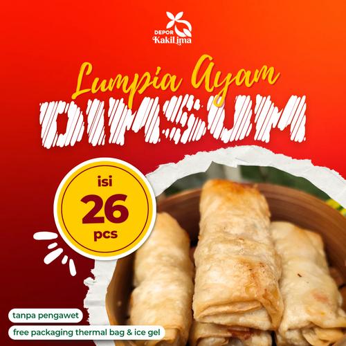 Jual DIMSUM | LUMPIA AYAM | FROZEN FOOD | 26 PCS/PACK - Kab. Jember ...