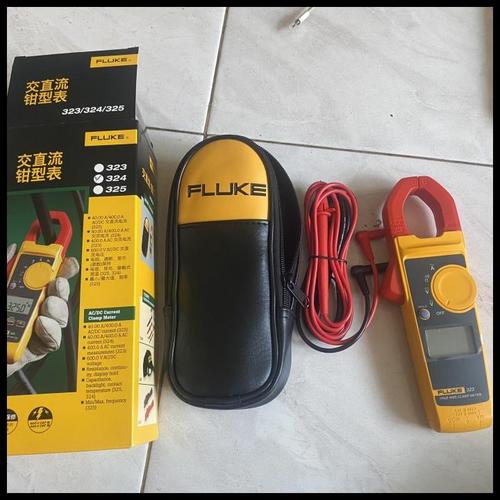 Jual Alat Ukur Industri Fluke 323 True-Rms Clamp Meter Original 100% ...