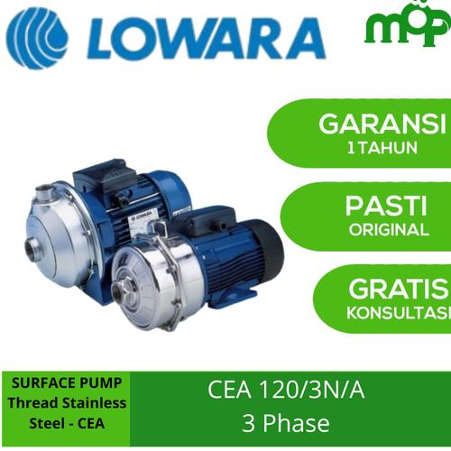 Jual Pompa Lowara CEA 120/3N/A (Surface Pumps) 3 Phase - Kota Bekasi - Mepi Official Pump ...