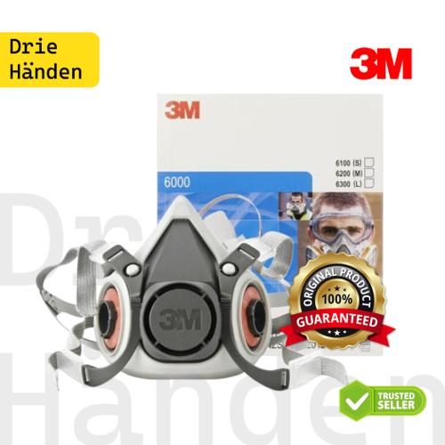 Jual 3M Half Face Protective Respirator Facepiece Mask - Jakarta ...