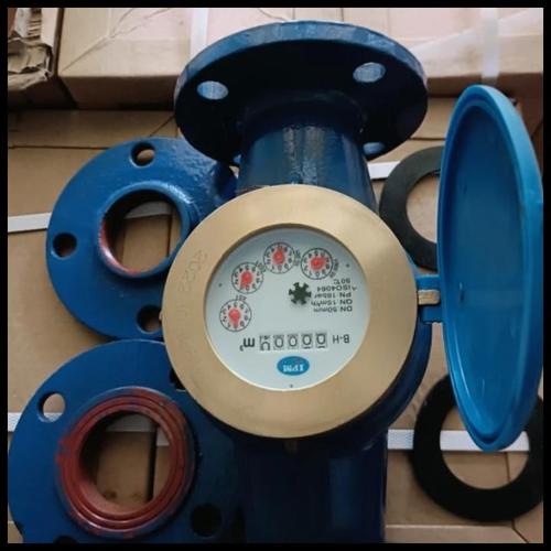 Jual Alat Ukur Industri Flow Meter Air Dn 50 Merek Ipm Body Panjang ...