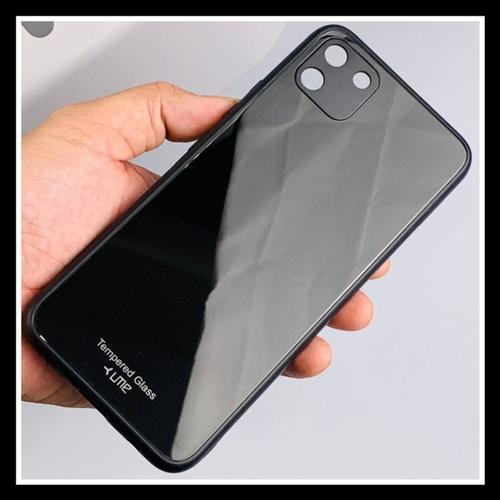 Jual Realme C12 / C25 / C25s Ume Glass Case Color Black Original Hard ...