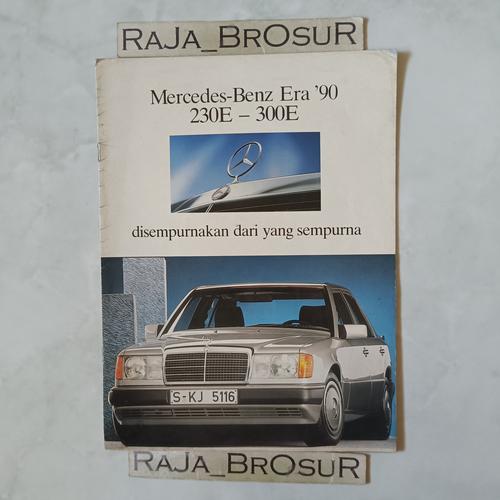 Jual Poster brosur katalog Mercedes Benz Mercy Boxer 200/300E 300 E ...