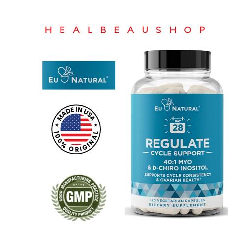 Jual Eu Natural Regulate MYO D-Chiro Inositol PCOS Promil 90caps Ori US ...