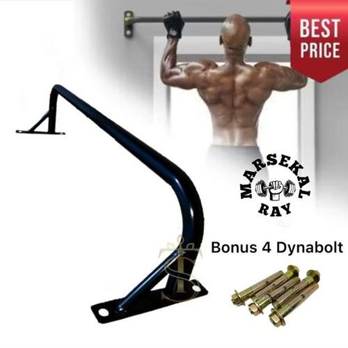 Promo Pull Bar Single Fitness Kuat Beban 200 Kg Dipasang Dinding - Kab ...