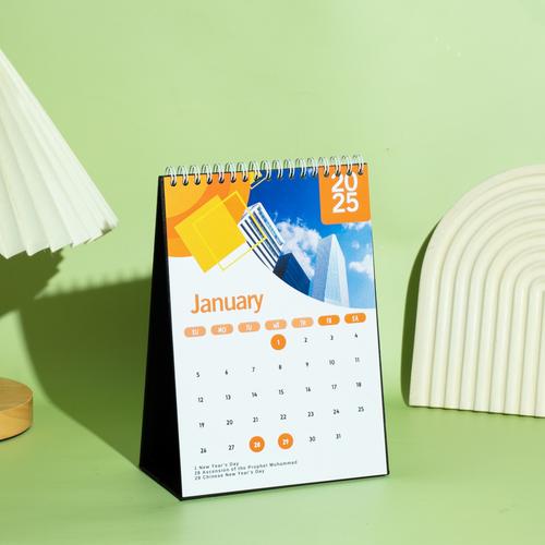 Jual Kalender Meja Custom 8 Lembar Calendar Duduk A5 Bahan Art Cartoon ...
