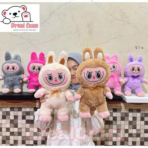 Jual Boneka Labubu The Monster Exciting Macaron Face Bordir Premium ...