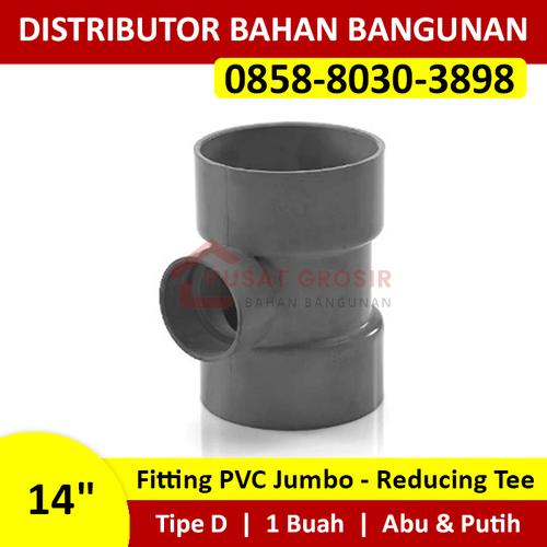 Jual Vlok Tee PVC 14 Inch D Reducing Tee 14" D Fitting PVC Sambungan ...