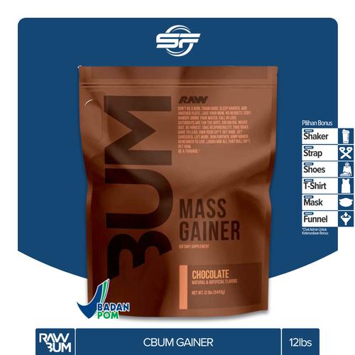 Promo CBUM Raw Mass Gainer 12 Lbs Cicil 0% 3x - Jakarta Utara ...
