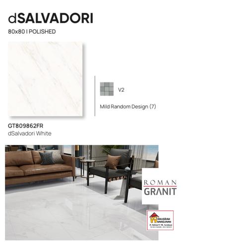 Jual Roman Granit 80x80 dSalvadori White - Kota Surabaya - Toko Anugrah ...