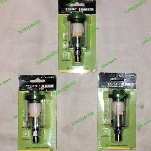 Jual TEKIRO saringan udara water separator compresor spray gun 1/4 ...