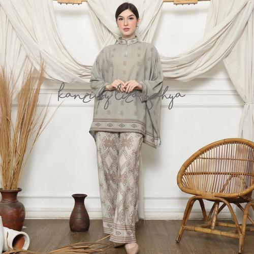 Jual Setelan Batik Wanita One Set Batik Setcel Batik Wanita Atasan ...