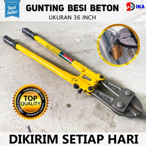 Jual Gunting Besi Beton Bolt Cutter Uk 36 Inch Untuk Besi Beton Kawat ...