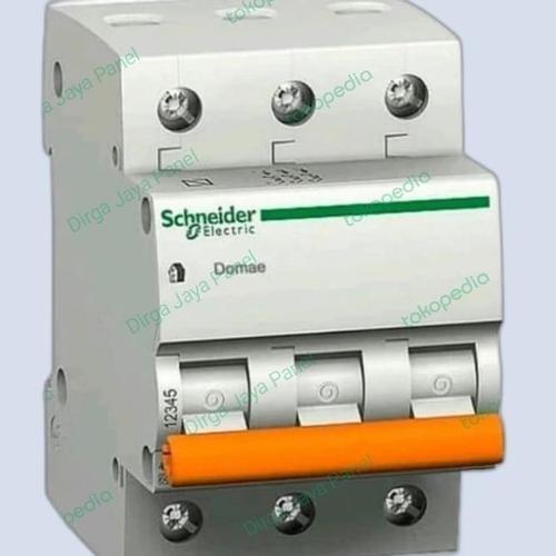 Jual MCB SCHNEIDER DOMAE 3P 63A C63 4.5 kA 3 PHASE ORIGINAL SNI - Jakarta Timur - Studio Shodwe ...
