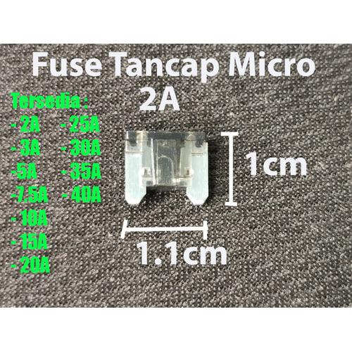 Jual Fuse micro tancap 10x11mm - 2A 3A 5A 7.5A 10A 15A 20A 25A 30A 35A ...