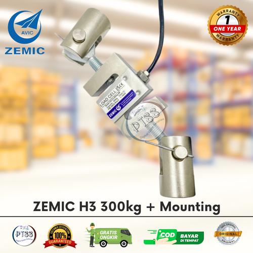 Jual load cell ZEMIC H3 300kg / load cell tension type S 300 kg ...
