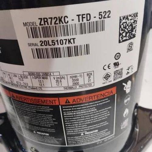 Jual Kompresor Copeland ZR72KC-TFD-522 - Jakarta Barat - Lancar Jaya Cemerlang LTC | Tokopedia