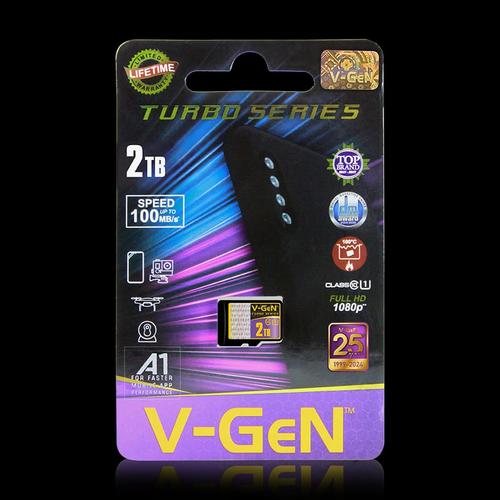 Promo MicroSD V-GeN Turbo 2TB Class 10 Memory Card Micro SD VGEN - With ...
