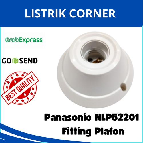 Jual Fitting Lampu Plafon Bulat E27 Panasonic NLP52201 - Jakarta Barat ...