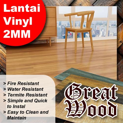Jual Lantai Vinyl 2mm Great Wood Vinil Lantai Motif Kayu - Kab. Bekasi - PT. WIJAYA INDOTAMA ...
