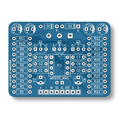 Jual WP039_MNG PCB Efek based on MXR Noise Gate - Kab. Bogor ...