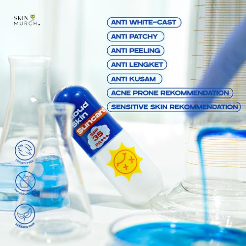 Jual SKINMURCH Cloud Skin Suncare SPF 35 PA+++ Sensitive Skin & Acne ...