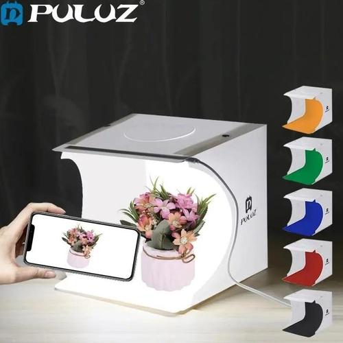 Jual Mini studio box lengkap led lighting layar latar background mini ...