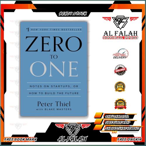 Jual Zero to One: Notes on Startups, or How to Build the Future by ...