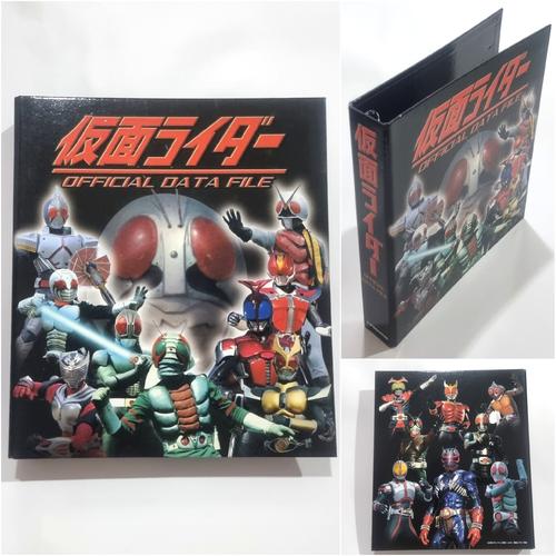 Promo Kamen Rider Official Data File Folder Album Kartu kosong Original ...