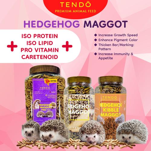 Jual Tendo Landak Mini Hedgehog Maggot BSF Kering Pakan Makanan Landak ...