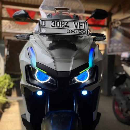 Jual LAMPU DEPAN ADV 150/160 CUSTOM PROJECTOR BI - LED 2,5 inch - DRL 1 ...